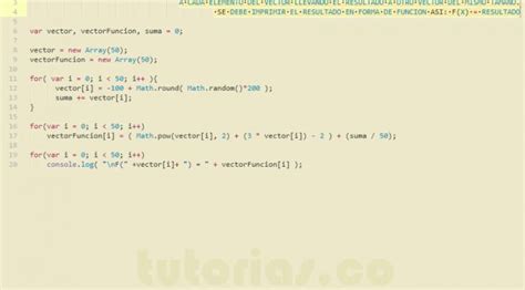 funciones javascript aplicacion de funcion a un vector