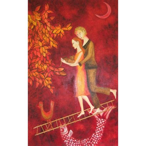 Original und Unikat Handgemaltes Ölgemälde TRAUMGÄNGER 105 x 65cm