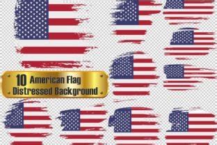 American Flag Distressed Background Png Graphic By Denizdesign