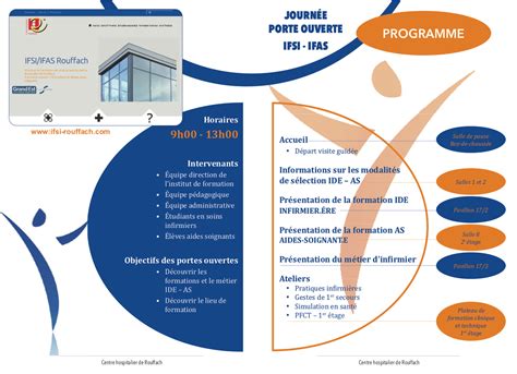 IFSI IFAS Rouffach Journée portes ouvertes le 26 02 2022