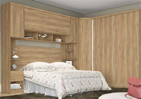 Quarto de Casal Modulado Santos Andirá Havana Top Completo c 6 Módulos