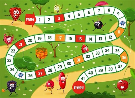 Jogo Tabuleiro Trilha Imprimir Imagens Download Grátis no Freepik