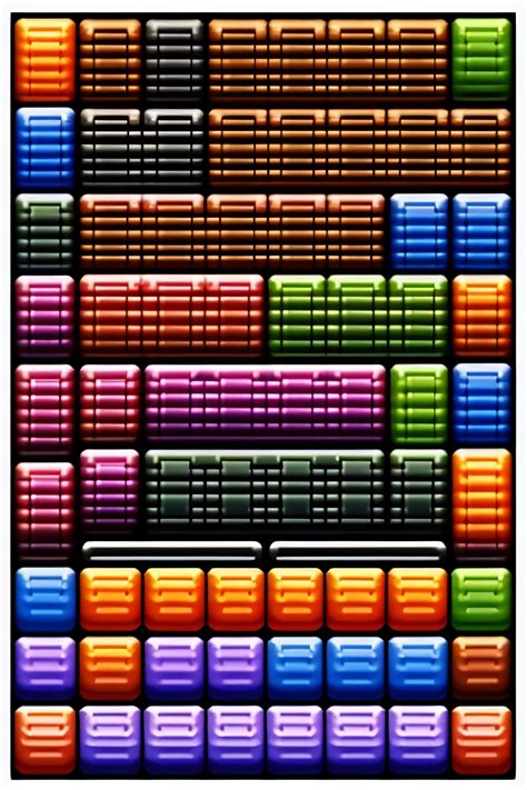 Lexica Video Game Asset Tile Set Sprite Sheet 32x32
