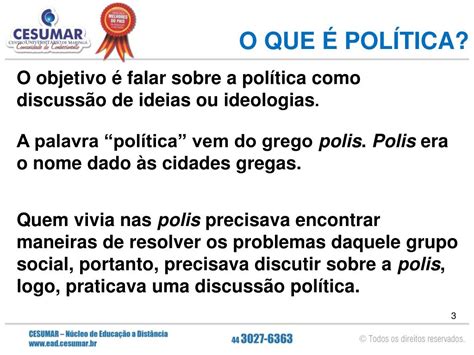 Ppt Participa O Pol Tica E O Resgate Da Cidadania Powerpoint