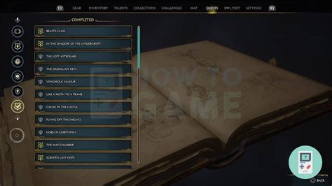 How Many Side Quests Are There In Hogwarts Legacy How To Game