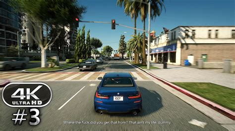 Grand Theft Auto 5 4K Ultra Graphics Gameplay Walkthrough Part 3 GTA