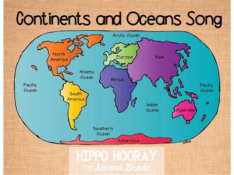 Continents Oceans Online Map Quiz