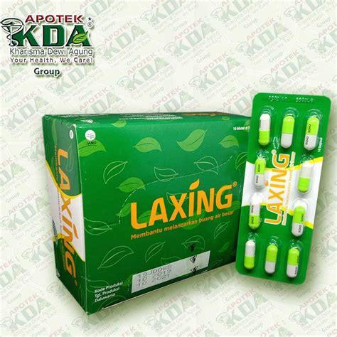 Jual Laxing Obat Melancarkan Buang Air Besar Isi Kapsul Shopee