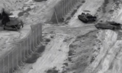 Vídeo mostra o momento em que Israel entra em Gaza por terra e avança