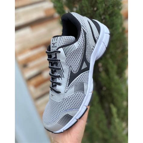 tenis mizuno jet masculino feminino academia caminhada cássico