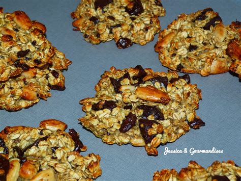 Jessica Gourmandises Cookies Aux Flocons D Avoine Sans Beurre
