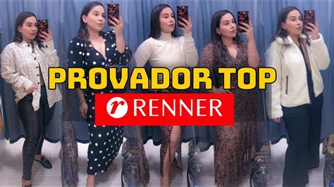 PROVADOR Na Senhora RENNER Provando Looks De Inverno Na Renner