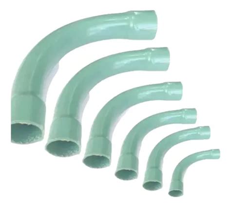 30 Curvas Eléctrico Conduit Pvc De 1 2 Ligero Uso Eléctrico