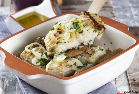 Bacalhau à lagareiro cebola Teleculinaria Receita Receitas