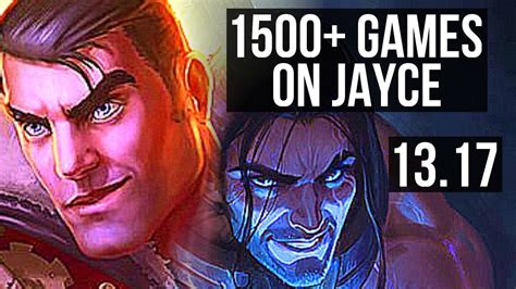 JAYCE Vs SYLAS MID 2 1M Mastery 1500 Games 3 0 2 KR Master