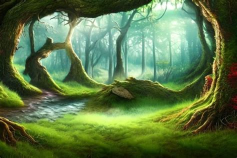 Forest Background Forest Landscape Graphic By Craftable Creative Fabrica