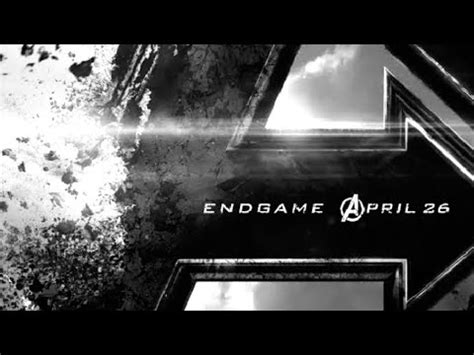 Marvel Studios Avengers Endgame Official Trailer Youtube