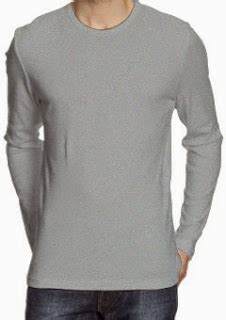 Kaos Polos Lengan Panjang Abu Misty
