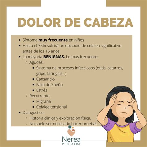 Qu Hago Si Le Duele La Cabeza Nerea Pediatra