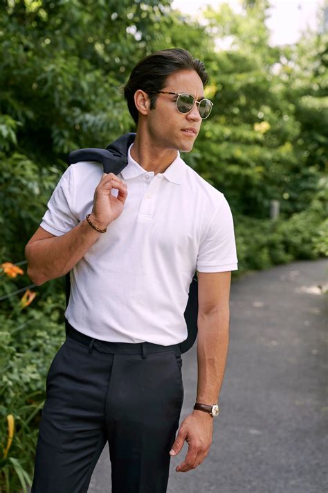 The Perfect Pairing How To Wear A Polo Shirt With Slacks ShunVogue