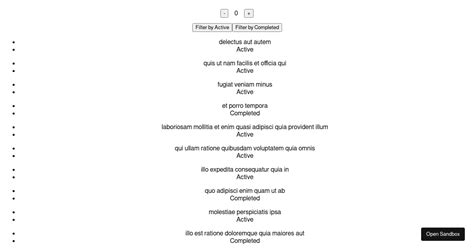 Example Without Usememo Codesandbox