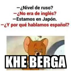 Meme Personalizado Khe Berga 31680263