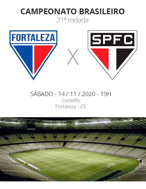 SPNet Fortaleza x São Paulo veja onde assistir escalações