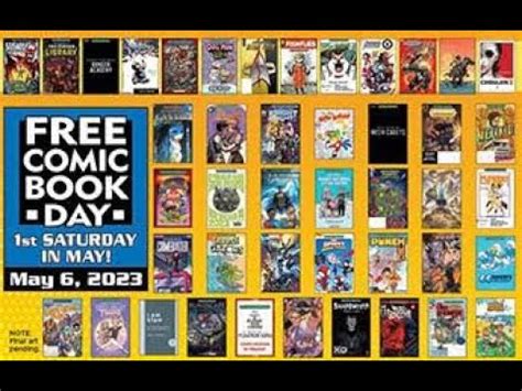 Free Comics Book Day YouTube