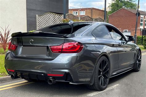 Dyfuzor spoiler tył BMW F32 F33 F36 0 0 MP Style Czarny Połysk 11619 za