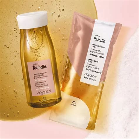 Kit Tododia Nuez Pecan Y Cacao Jabón Corporal Líquido Cuotas sin interés