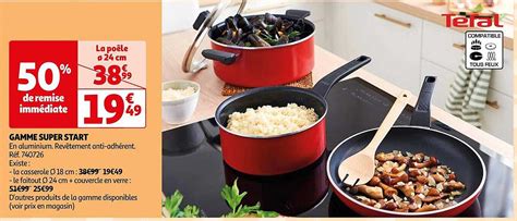Promo Gamme Super Start Tefal Chez Auchan ICatalogue Fr