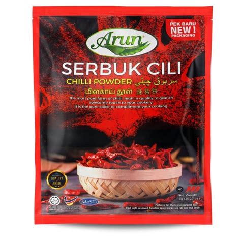 Arun Chili Powder Serbuk Cili 25g 100g Shopee Philippines