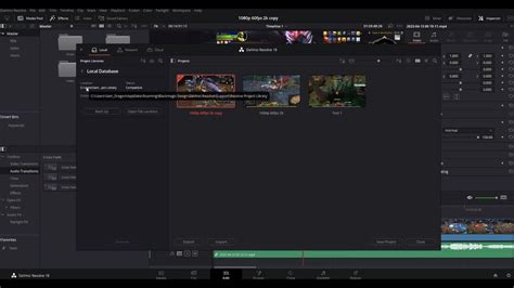 DaVinci Resolve 18 WHERE Are Your PROJECTS Saved How To Export
