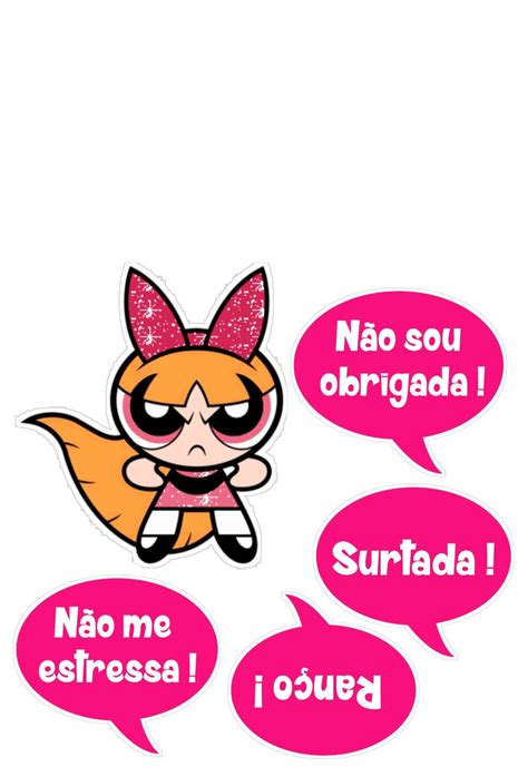 Topo De Bolo Meninas Super Poderosas Docinho Elo7