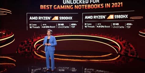 CES 2021 AMD anunció su rango de procesadores móviles Ryzen Serie 5000