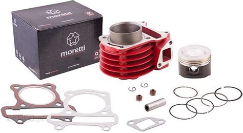 Części motocyklowe Moretti Cylinder Racing 80 Gy6 Skuter 4T 139Qmb