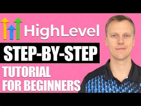 Gohighlevel Tutorial For Beginners How To Use Gohighlevel Training