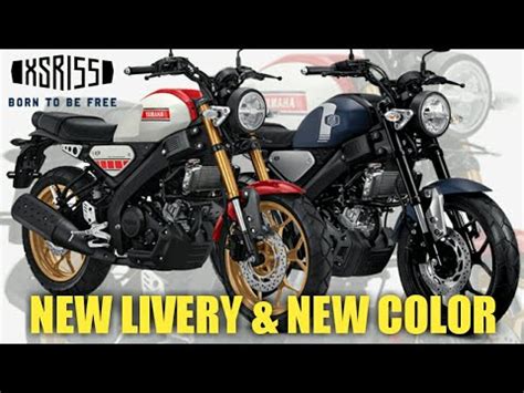 WARNA DAN LIVERY BARU YAMAHA XSR 155 2022 MATTE DARK BLUE AUTHENTIC