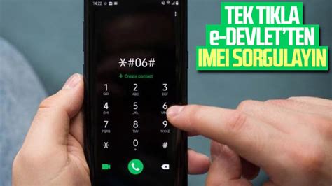 IMEI numarası nedir nasıl sorgulanır Telefon IMEI sorgulama ekranı e