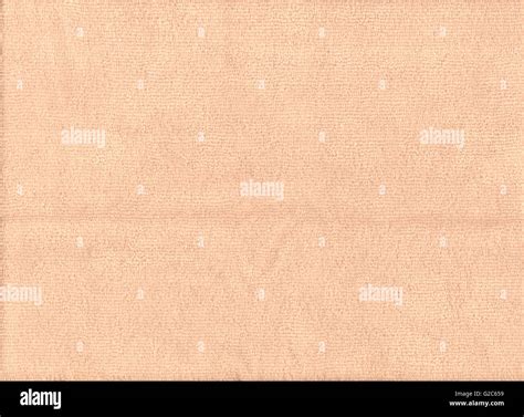 Texture Of Orange Microfiber Cloth For Design Background Stock Photo