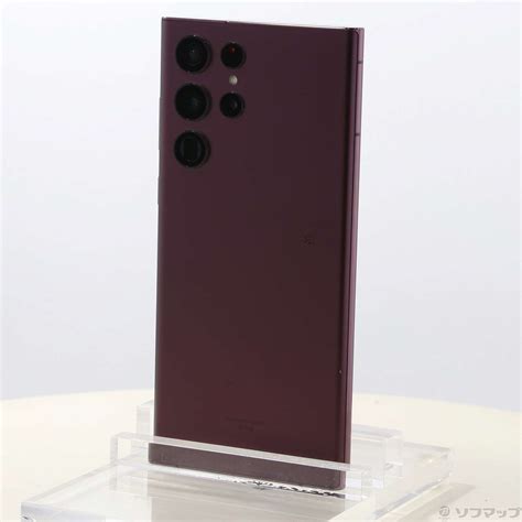 中古Galaxy S22 Ultra 256GB バーガンディ SCG14 auロック解除SIMフリー 2133047873615