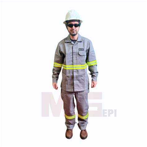 Uniforme Eletricista NR10 Risco 2 Refletivo MG Comércio de EPI