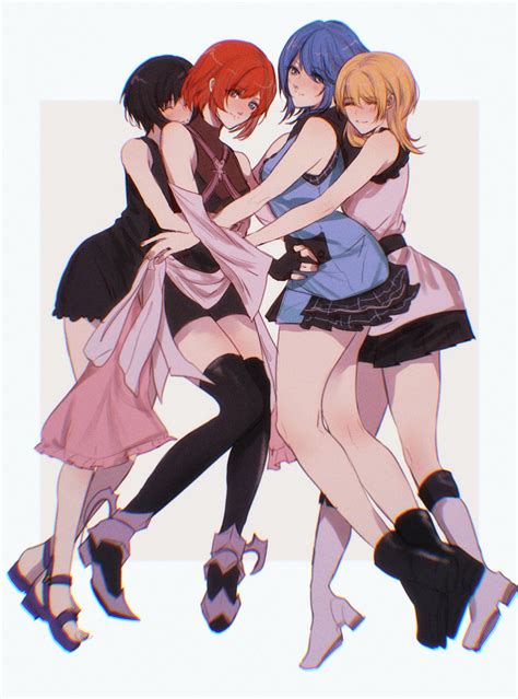 Kairi Aqua Xion And Namine Kingdom Hearts And More Drawn By Sera