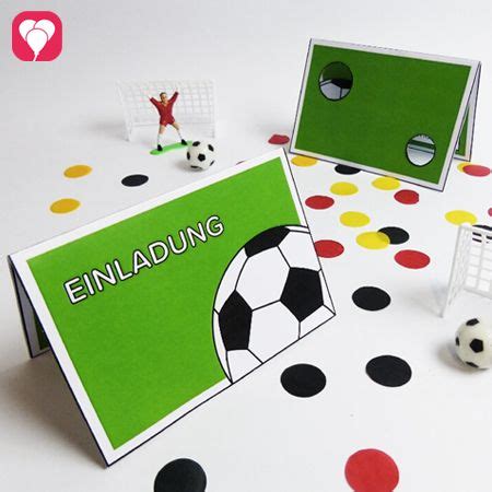 Cool Kindergeburtstag Einladungskarte Fussball Einladungskarten Online