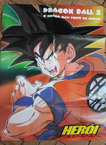 Pôster Dragon Ball Z O Homem Mais Forte Do Mundo Conrad MercadoLivre