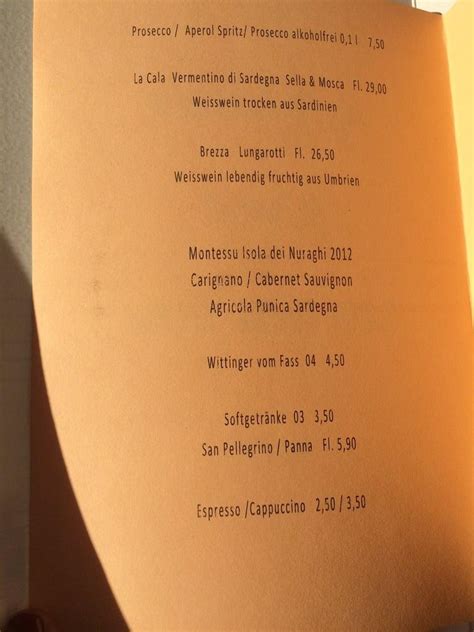 Menu At Ristorante Al Porto Restaurant Stade