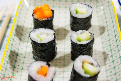 Hoso Maki Sushi selber machen Natürlich Lecker