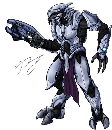 Commission Sangheili Vien Quitonm By Guyver89 On Deviantart In 2020 Halo Armor Alien