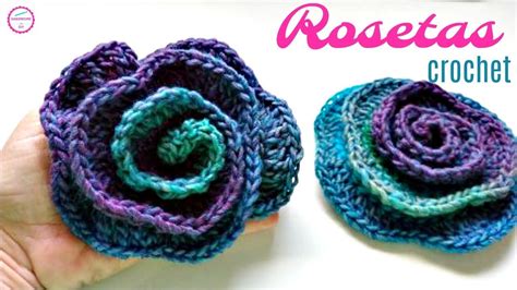 COMO TEJER FLORES A CROCHET EN 5 MINUTOS YouTube