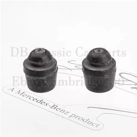 ORIGINAL MERCEDES 2 Gummipuffer Gummi Tankklappe W107 W108 W109 W111